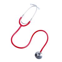China SJ Quality Stethoscope Single Head Medical Doctor Nurse Colorful Tube OEM Customized Stethoscope for sale
