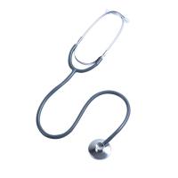 China SJ Quality Stethoscope Single Head Medical Doctor Nurse Colorful Tube OEM Customized Stethoscope for sale