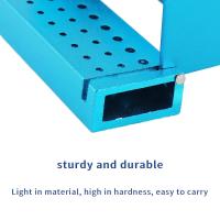 China SJ 30 Holes Dental Disinfection Burs Holder Station Bur Block Organizer with Cover Autoclavable Opening Box Case for sale