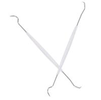 China SJ Disposable High Quality Dental Instrument Plastic Metal Dental Scaler Probe Implant Scaling Dental Probes for sale