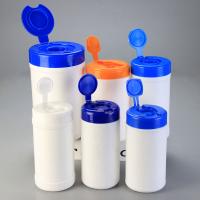 China SJ Empty Tissue Wet Wipe Bucket HDPE Material Pull Out Type Non woven Canister OEM Wholesale for sale