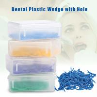 China SJ Disposable Colorful Dental Wedge Plastic Teeth Wedges Price for Dental Clinic Use for sale