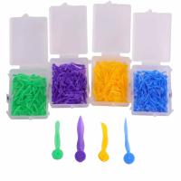 China SJ Disposable Colorful Dental Wedge Plastic Teeth Wedges Price for Dental Clinic Use for sale