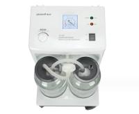 China SJ Portable Suction Apparatus Electric Medical Suction Machine Sputum Aspirator with Two Bottles for sale