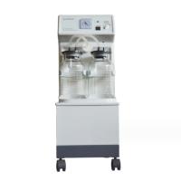 China SJ Portable Suction Apparatus Electric Medical Suction Machine Sputum Aspirator with Two Bottles for sale