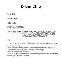 China Compatible  Drum Chip For Lexmark MS321 MX321 MX421 MS521 MX621 MB2338 for sale