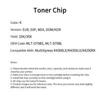 China Compatible Toner Chip For Samsung MultiXpress K4300LX K4350LX X4250RX for sale