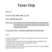 China Compatible  B232000 Toner Chip For LEXMARK B MB2338 2442 2546  2650 for sale