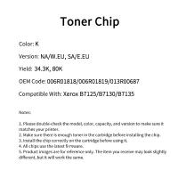 China Compatible 006R01818 Toner chip For Xerox B7125 B7130 B7135 for sale