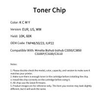 China Compatible TNP48 50 23 Toner Chip For konica Minolta Bizhub bizhub C3350 for sale