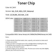 China Compatible Toner Chip For Xerox VersaLink C400N C405 Cartridge 106R03524 106R03528 106R03532 for sale