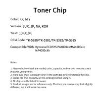 China TK-5380 Compatible Toner Chip For ECOSYS PA4000cx MA4000cix Cartridge TK-5381 TK-5382 TK5385 for sale