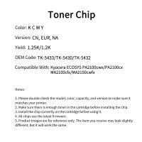 China TK-5430 Compatible Toner Chip For For ECOSYS MA2100cx Cartridge TK-5432 TK5430 for sale