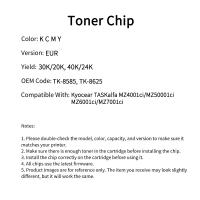 China TK-8585 TK8625 Compatible Toner Chip For TASKalfa MZ4001ci MZ50001ci MZ6001ci MZ7001ci TK8585 Toner Cartridge for sale