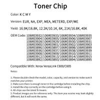 China Compatible Toner Chip For Xerox VersaLink C600 C605 Printer Cartridge for sale