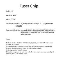 China 50G4135 Compatible Fuser Chip For Lexmark MS821 MS725 MS822  225K pages for sale