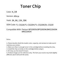 China Compatible TL C5220 Toner Chip For Pantum BP5200DN BP5200DW BM5220ADW for sale