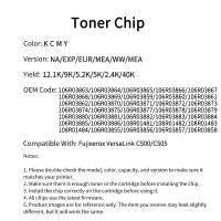 China Compatible Xerox 106R03869 Toner Chip For Fujix Xerox VersaLink C500 C505 for sale