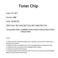 China Lexmark 78C*UKE Chip CS421/CS521/CS622/CX421 for sale