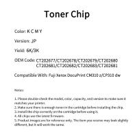China Compatible  CT202677  Toner Chip For Fuji Xerox DocuPrint CM310 z CP310 dw for sale