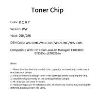 China W9210MC W9211MC W9212MC W9213MC Toner Chip For Managed  E78330dn E78325dn E78323dn for sale