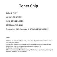 China Compatible CLT-858S Toner Chip For Samsung SL-4255LX X4255RX 4305LX for sale