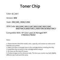 China Compatible W9150MC TONER Chip  For Managed MFP E78635dn 78630Z for sale