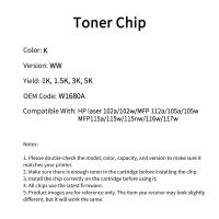 China Compatible W1680A Chip For HP laser 102a 102w for sale