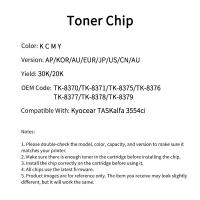 China Compatible TK-8370 Toner Chip For Kyocear TASKalfa 3554ci for sale