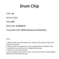 China Compatible 013R00670 Drum Chip For Xerox WorkCentre 5019 5021 for sale