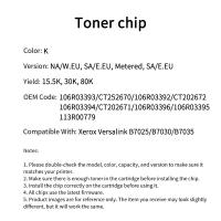 China Compatible 106R03393 Toner Chip For Xerox Versalink B7025 B7030 B7035 for sale