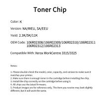 China Compatible 106R02311 Toner Chip For Xerox WorkCentre 3315 3325 for sale