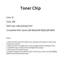 China Compatible CRG 327 Toner Chip For Canon LBP 8610 LBP 8620 LBP 8630 for sale