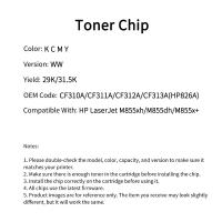 China Compatible CF310A Toner Chip For HP LaserJet M855xh M855dh M855x+ for sale