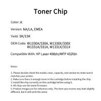 China Compatible W1330A 330A Toner Chip For HP Laser 408dn MFP 432fdn for sale