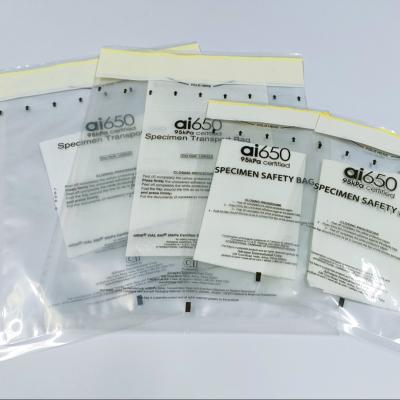 China AI Thickened PE 95kpa Specimen Bags Customized Heat Insulation for sale