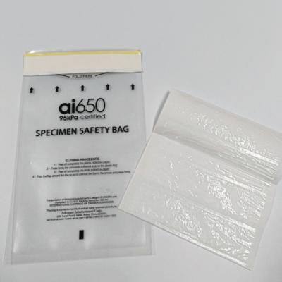 China 95kpa Packaging Bag For Biological Specimen Transportation for sale