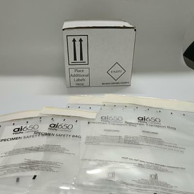 China Ai 95kPa Self Sealing Bags For The Transport Of Biological Specimen for sale