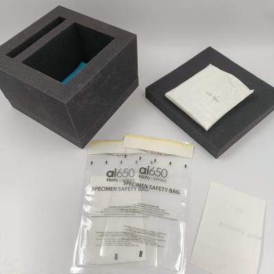 China 95kpa Biohazard Specimen Bag Plastic Packaging Bag Self-Adhesive Ziplock Bag for sale