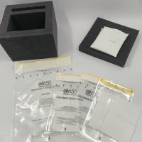 China Specimen Transport Ziplock Bag Biohazard Bags With Back Pouch For Documents for sale