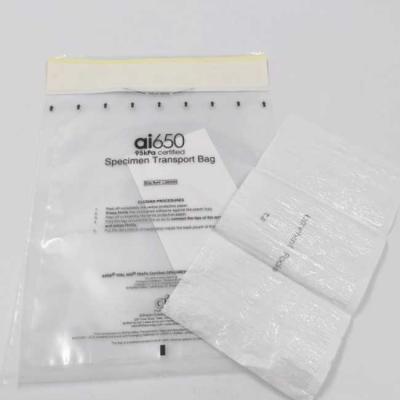 China LDPE Material Seven Slots 95kPa Specimen Bag Waterproof for sale