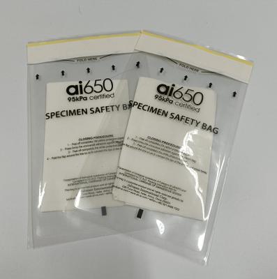 China Lab Biohazard Specimen Transport Bags Customized for sale