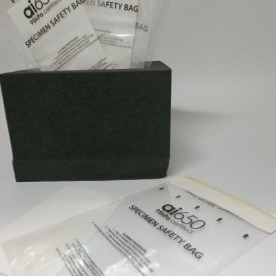 China Anti Static 95kpa Specimen Transport Bag With Document Pouch for sale