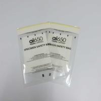 China 100% LDPE Four Slot Biological Specimen Bag Customized for sale