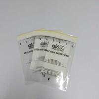China Custom 95Kpa Transport Plastic Biohazard Specimen Bag For Laboratory for sale