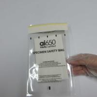 China Printed Polyethylene 95kPa Transport Bags For Specimens for sale