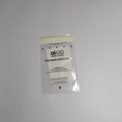 China LDPE-Plastic-Zip-Lock-Biohazard-Specimen-Transport for sale