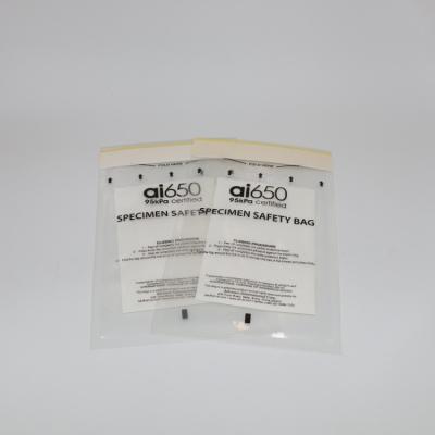 China Customized Waterproof And Durable Specimen Bags, Self-Adhesive Seal Bags For Transportation, Lab Bag for sale