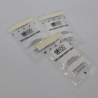 China Customized Biohazard Plastic Waste Disposable Zip Lock Clear Medical Specimen Ziplock Bags for sale