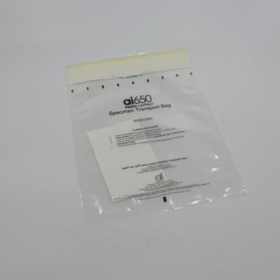 China Customized Specimen Safety Bag, 50 Pieces Per Box, Recyclable Materials for sale